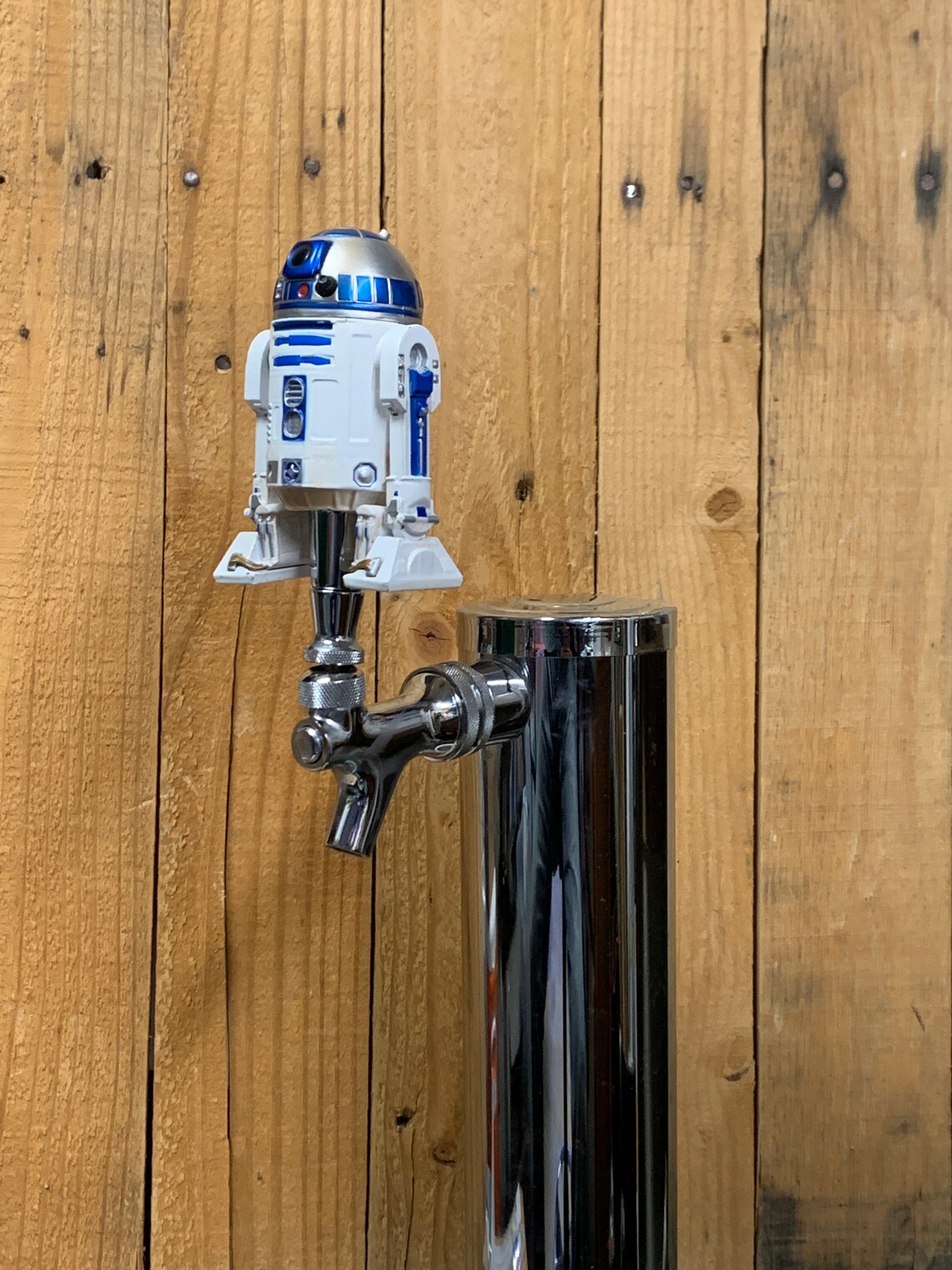 Star Wars R2D2 Beer Keg Tap Handle for Kegerator - Etsy