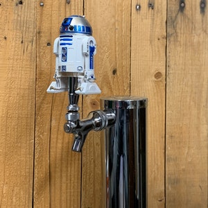 Star Wars R2D2 Beer Keg Tap Handle for Kegerator - Etsy