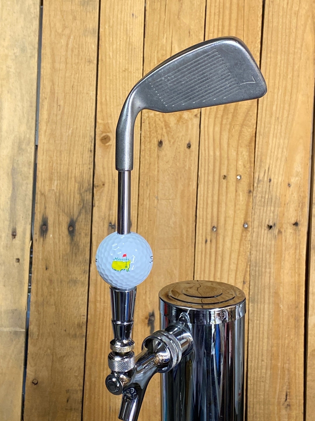 Masters Golf Tap Handle for Beer Keg Kegerator Ping 7 Iron Golf Club ...