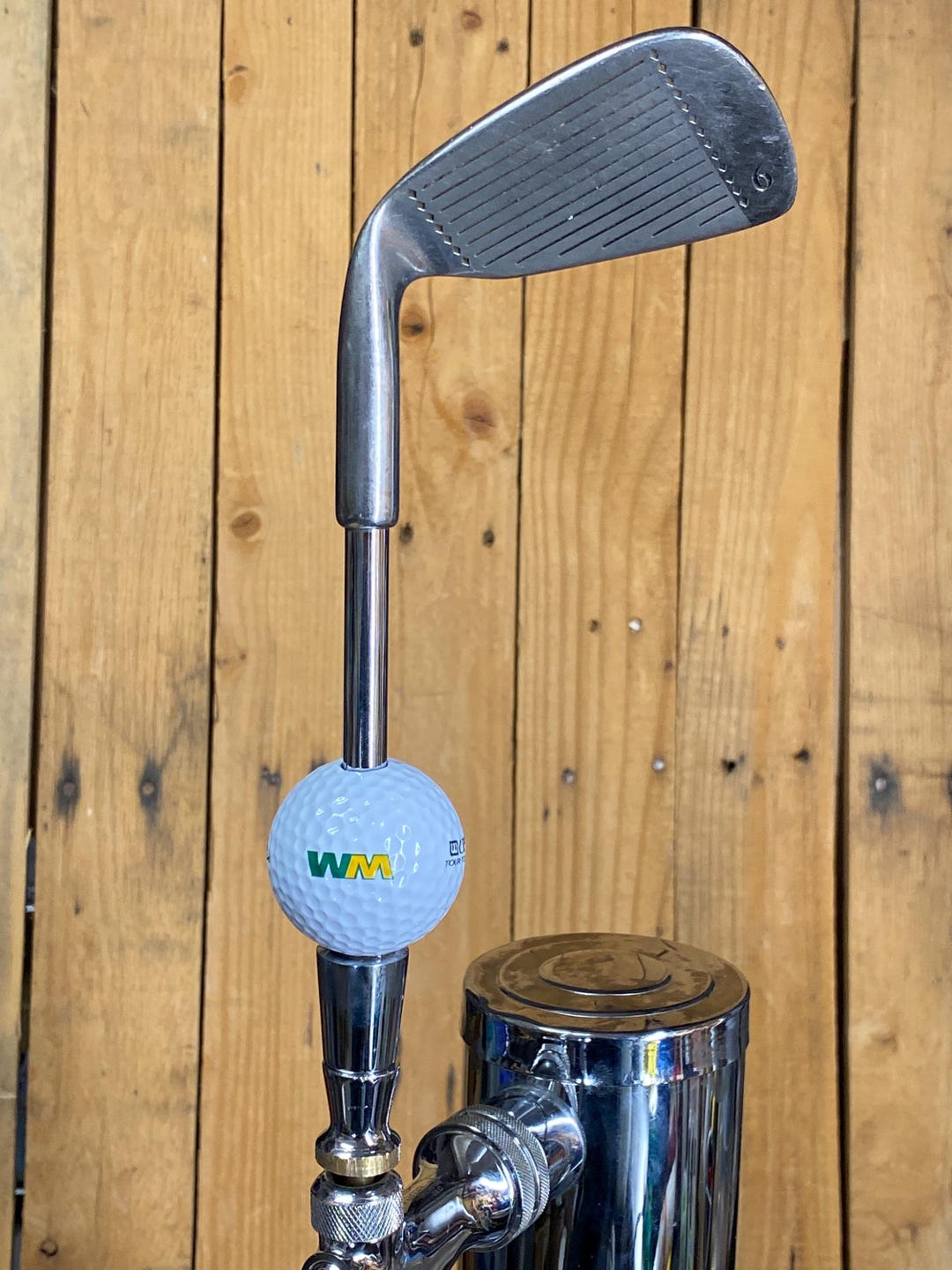Waste Management Golf Club Beer Tap Handle for Draft Keg Kegerator 9 ...