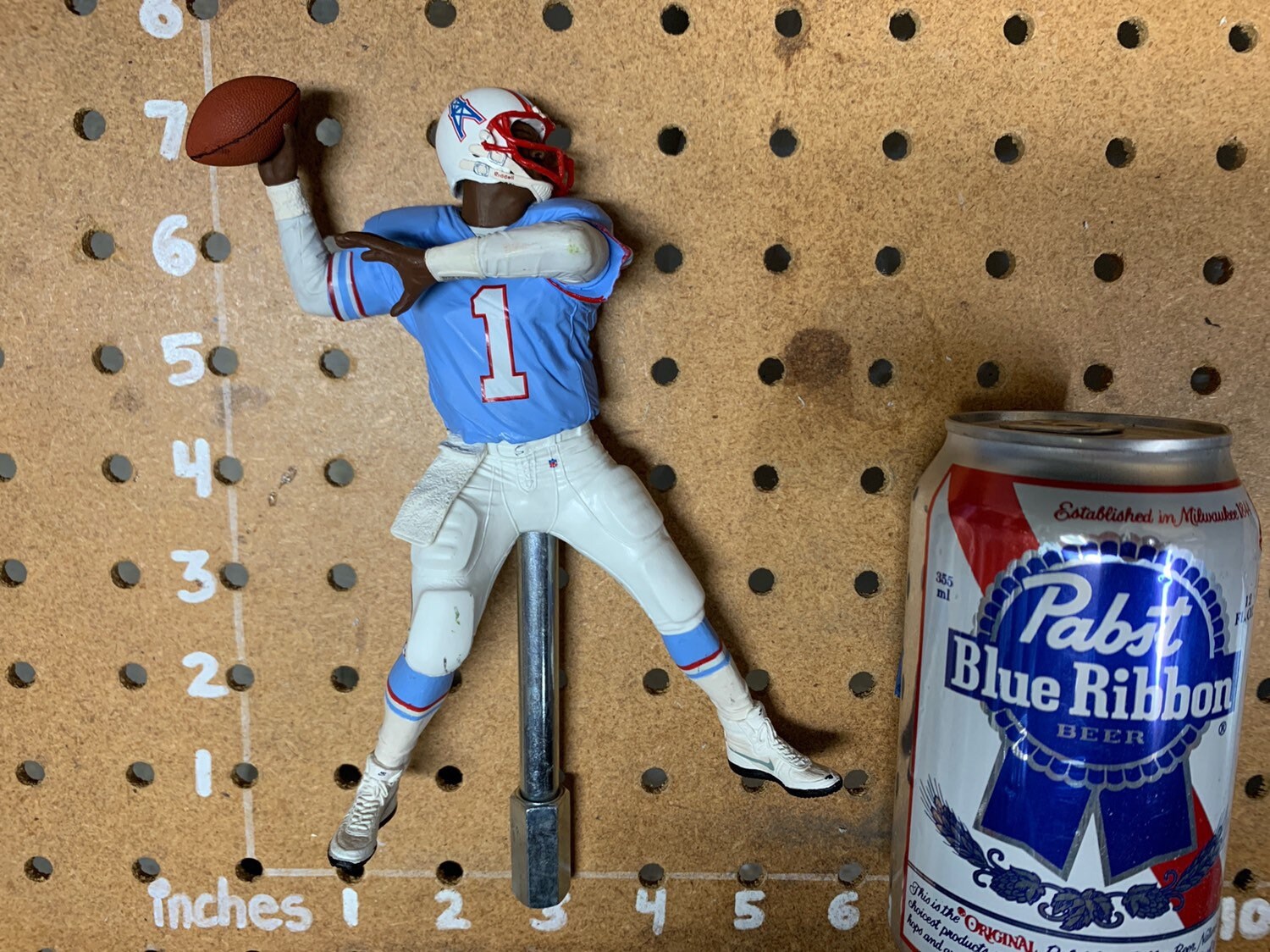 Houston Oilers Beer Keg Tap Handle NFL Warren Moon Retro | Etsy