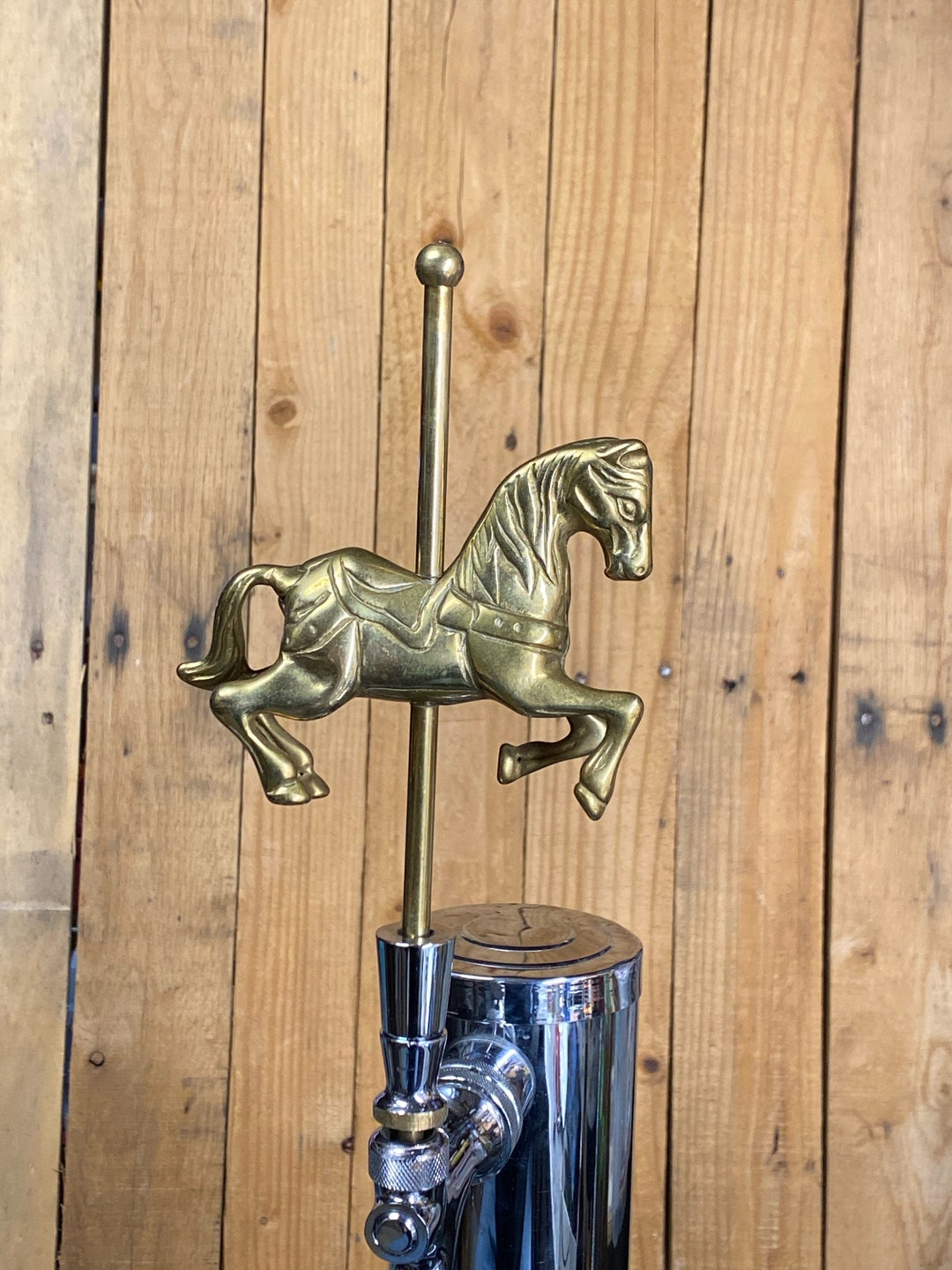Carousel Horse Beer Keg Tap Handle - Etsy