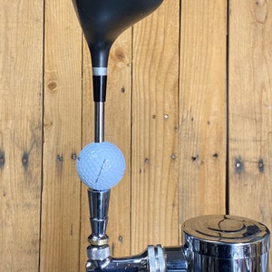 Golf Club Beer Tap Handle Wilson 5 Wood Driver Club and Titleist Ball ...