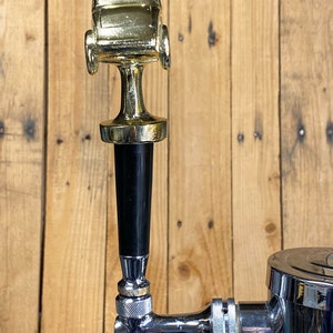 Car Trophy Beer Keg Tap Handle for Kegerator Vtg Gold Metal Coupe ...