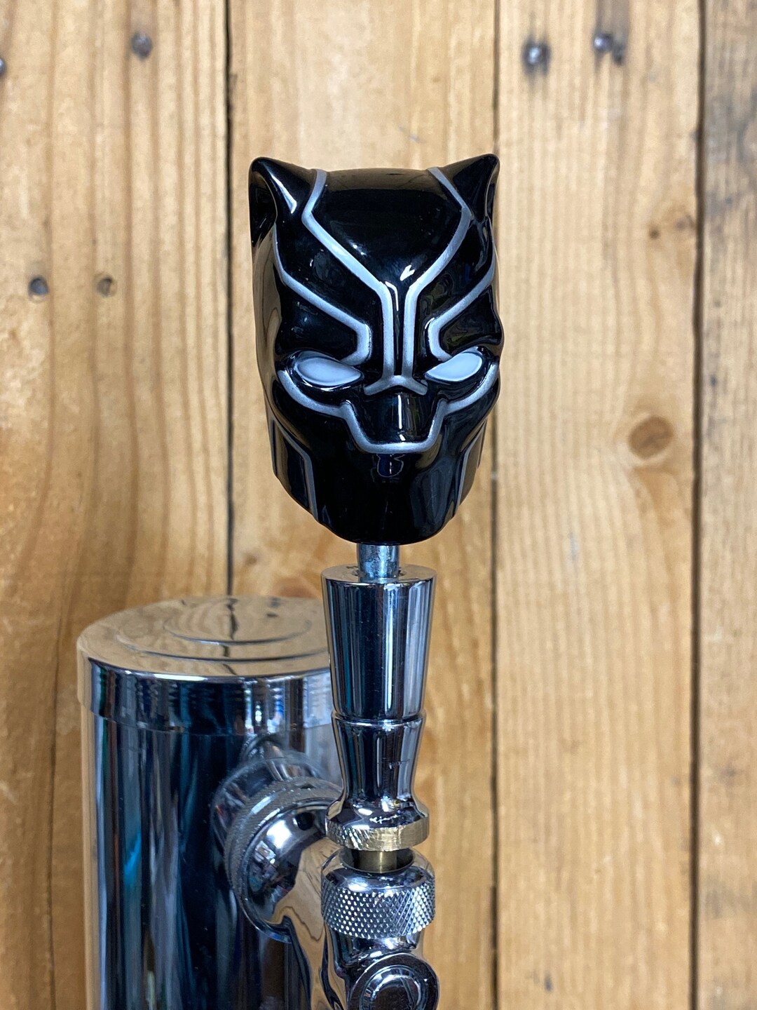 Black Panther Beer Keg Kegerator Tap Handle Mini Metal Pull Knob - Etsy