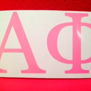Greek (sorority/fraternity) Decal in Many Sizes & Colors! - Etsy