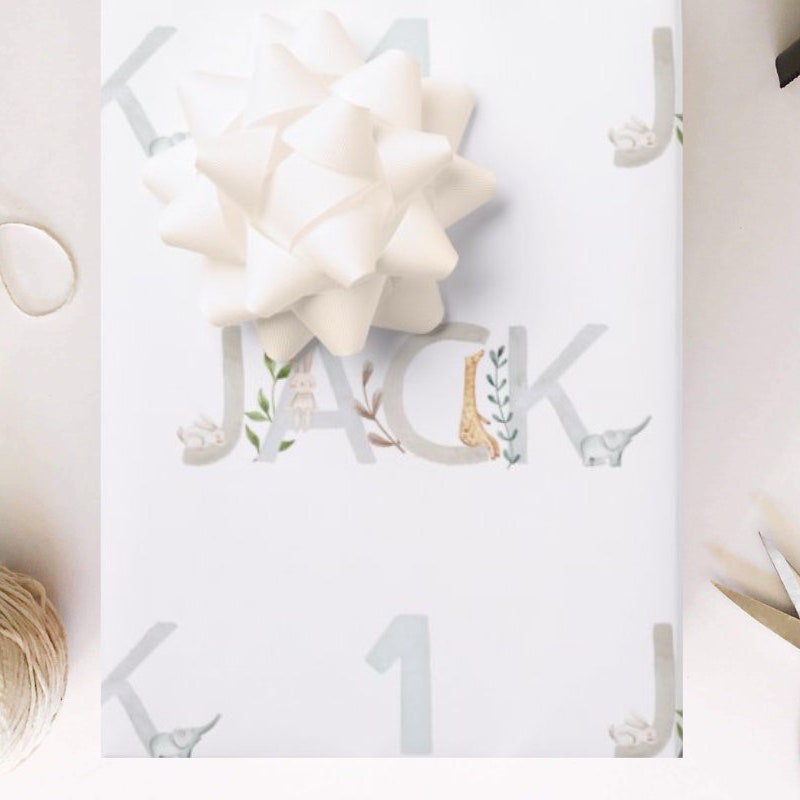 First Birthday Wrapping Paper - Etsy