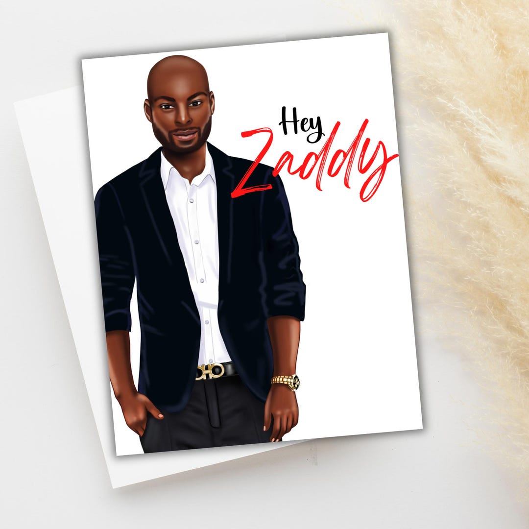 Father's Day Card, Zaddy, Dads Day, Greeting Cards for Men, Father's Day, Happy Father's Day ...