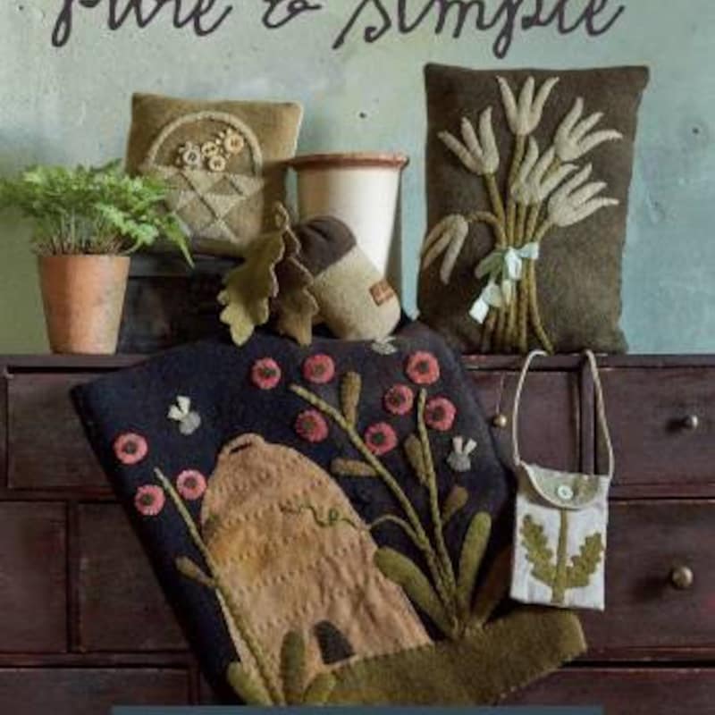 Primitive Applique - Etsy