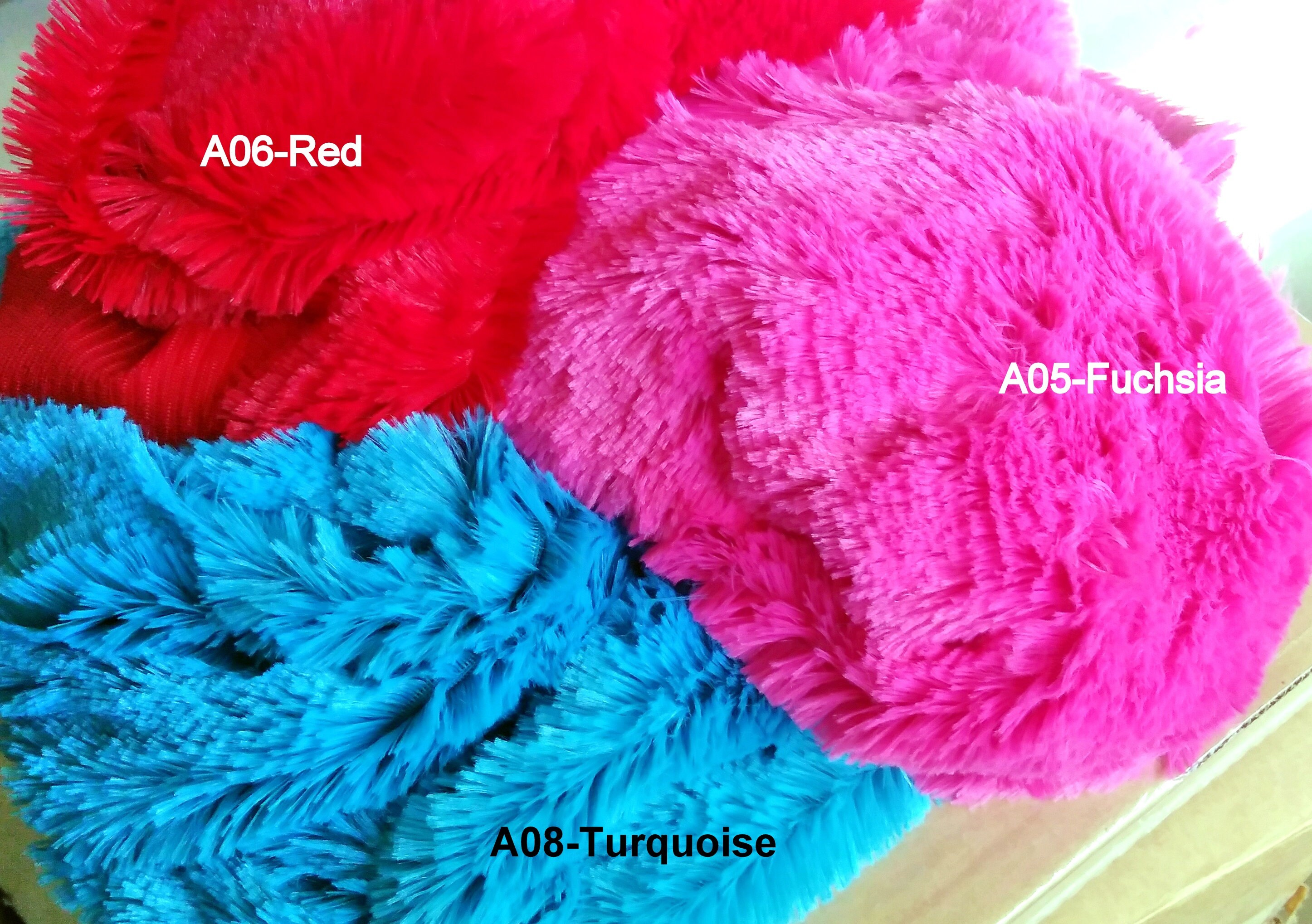 NEW COLORS Minky LONG Hair 18mm Shaggy Smooth Fabric 18 - Etsy