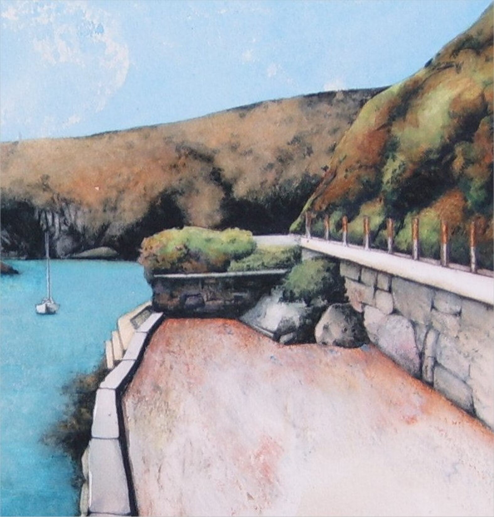 Solva Watercolour | Original Painting | Pembrokeshire Landscape ...