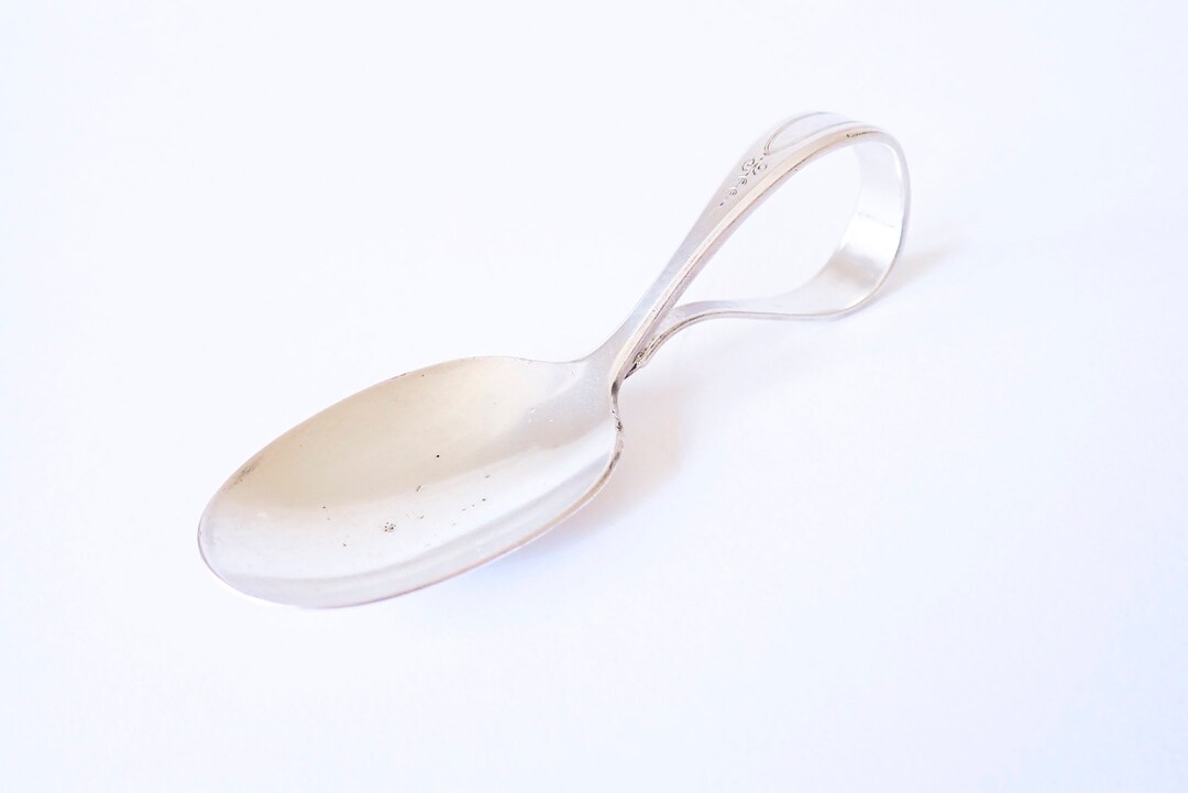 Antique Community Silver-plate Baby Spoon - Etsy