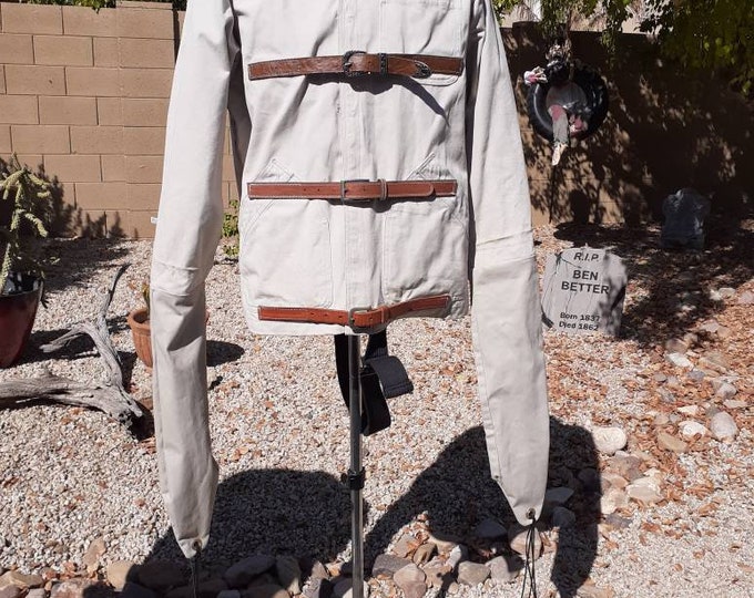 Straight Jacket, Halloween Prop, Insane Asylum, Costume, Restraint ...