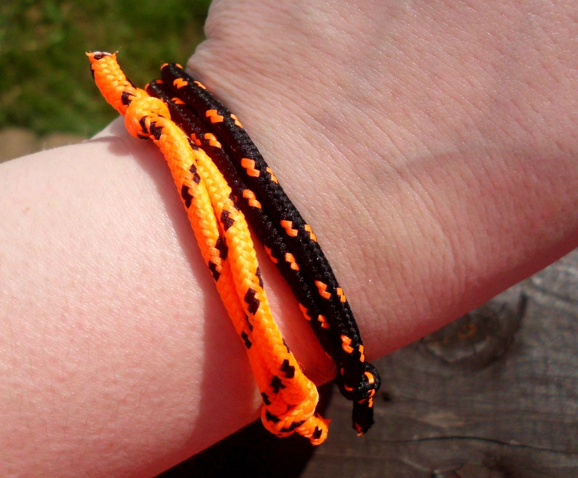 Vintage 90's Neon Color Woven Rope Adjustable Size - Etsy