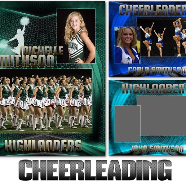 Cheer Memory Mate Template - Etsy