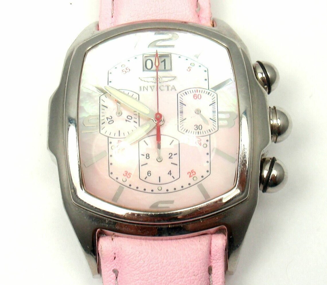 Rare Invicta Large Dragon Lupah Pink Mother of Pearl Quartz - Etsy