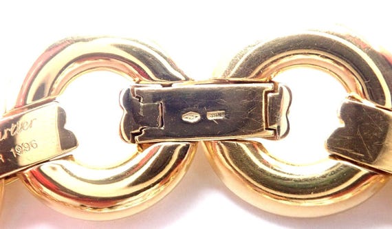 Rare! Authentic Cartier Trinity 18k Multi Color Gold … - Gem