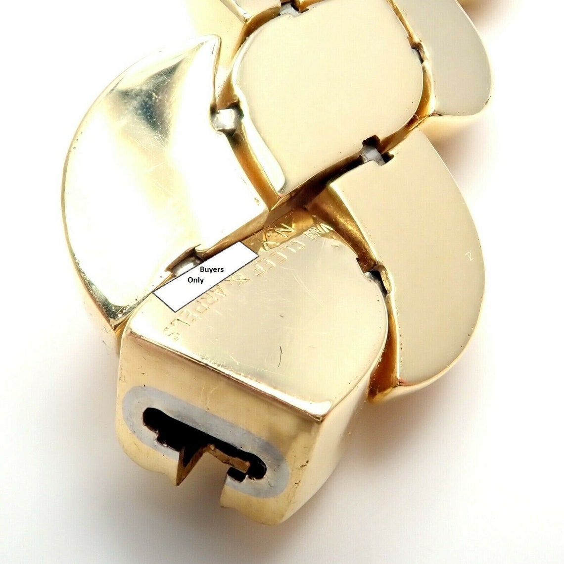 Rare Vintage Van Cleef & Arpels VCA 18k Yellow Gold 1.75ctw - Etsy