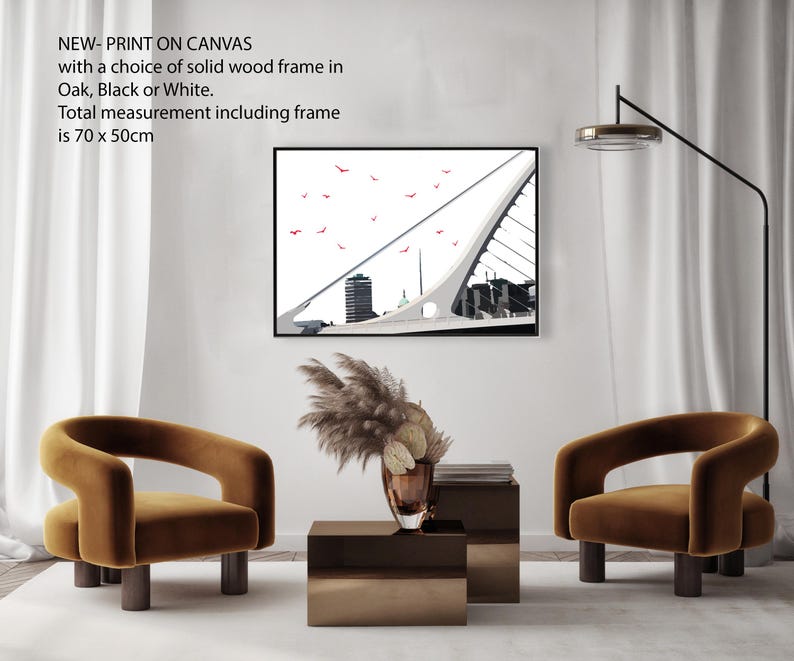 Samuel Beckett Bridge Print - Etsy