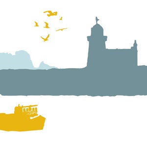 Howth Lighthouse Print - Etsy