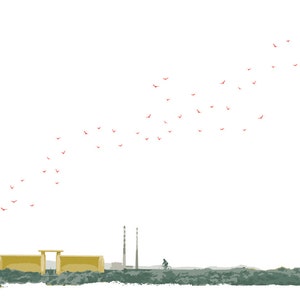 Morning Cycle Print - Etsy