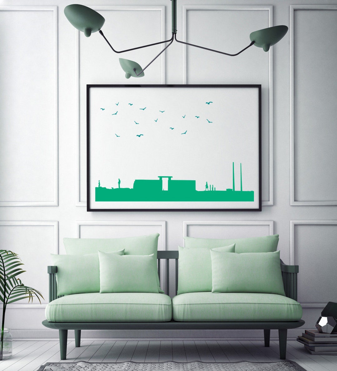 Bull Island Walkers Print - Etsy