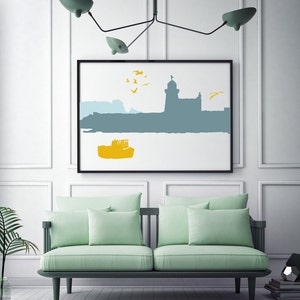 Howth Lighthouse Print - Etsy