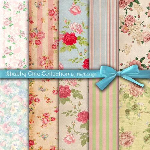 Shabby Chic Wedding Digital Paper Vintage Beige Floral Lace | Etsy