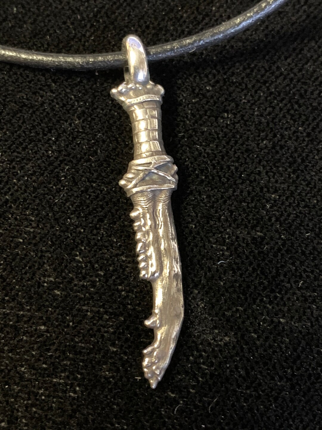 First Blade Pendant in Sterling Silver - Etsy