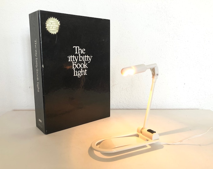 Vintage Original “the Itty Bitty Book Light” Reading Lamp From 1982 in ...