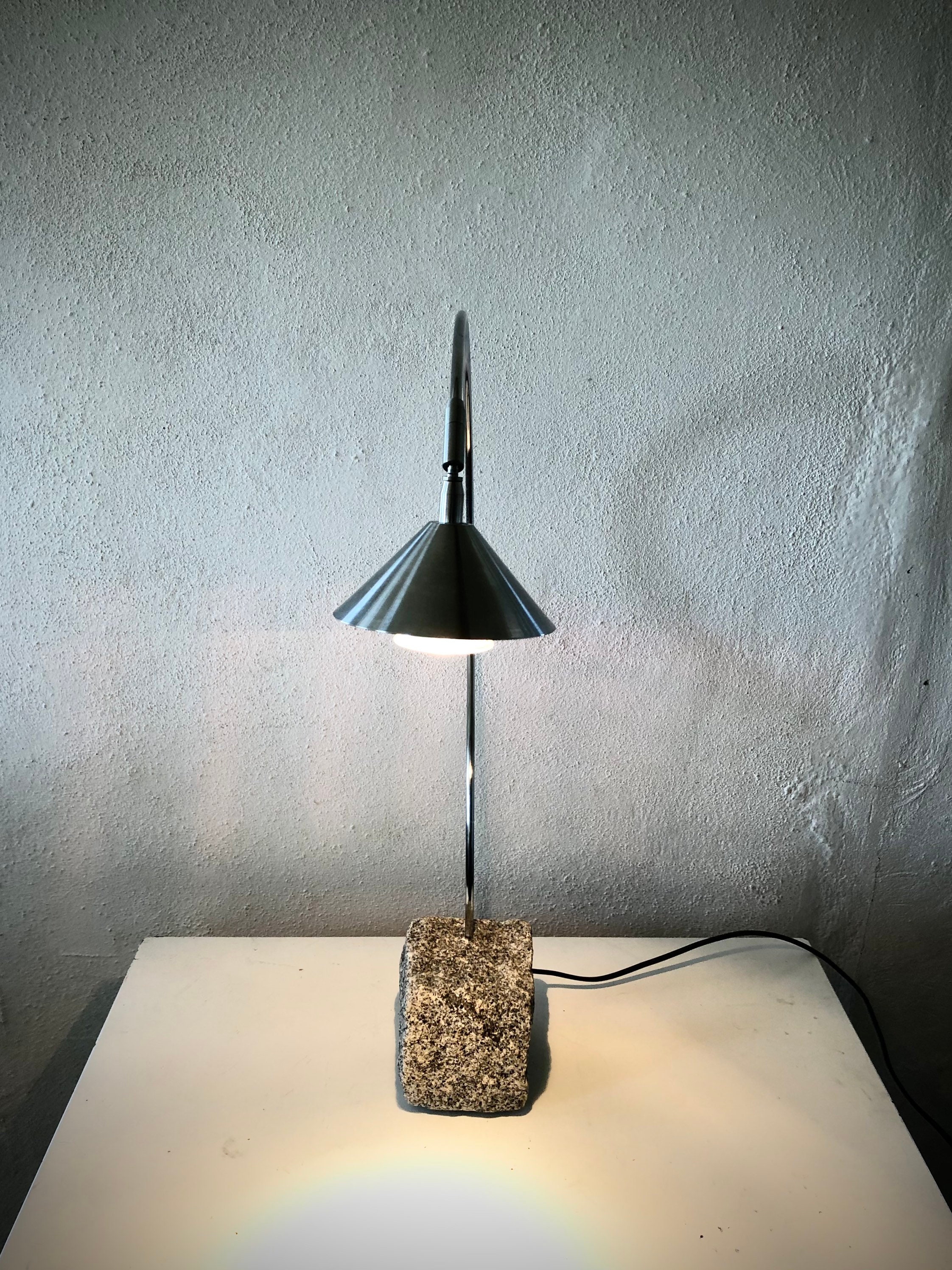Danish Postmodern Vintage Table Lamp With Organic Neck | Etsy