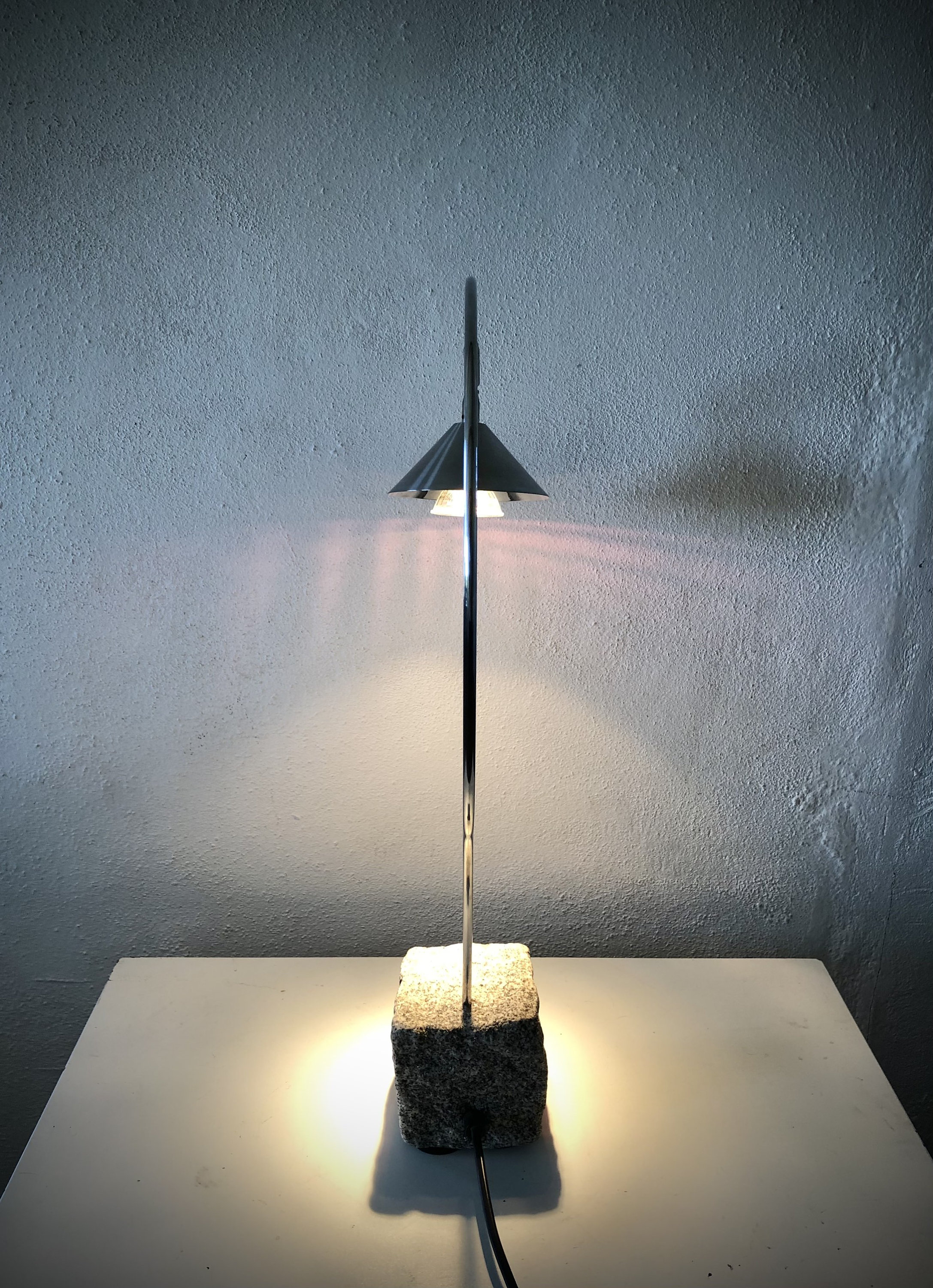 Danish Postmodern Vintage Table Lamp With Organic Neck | Etsy