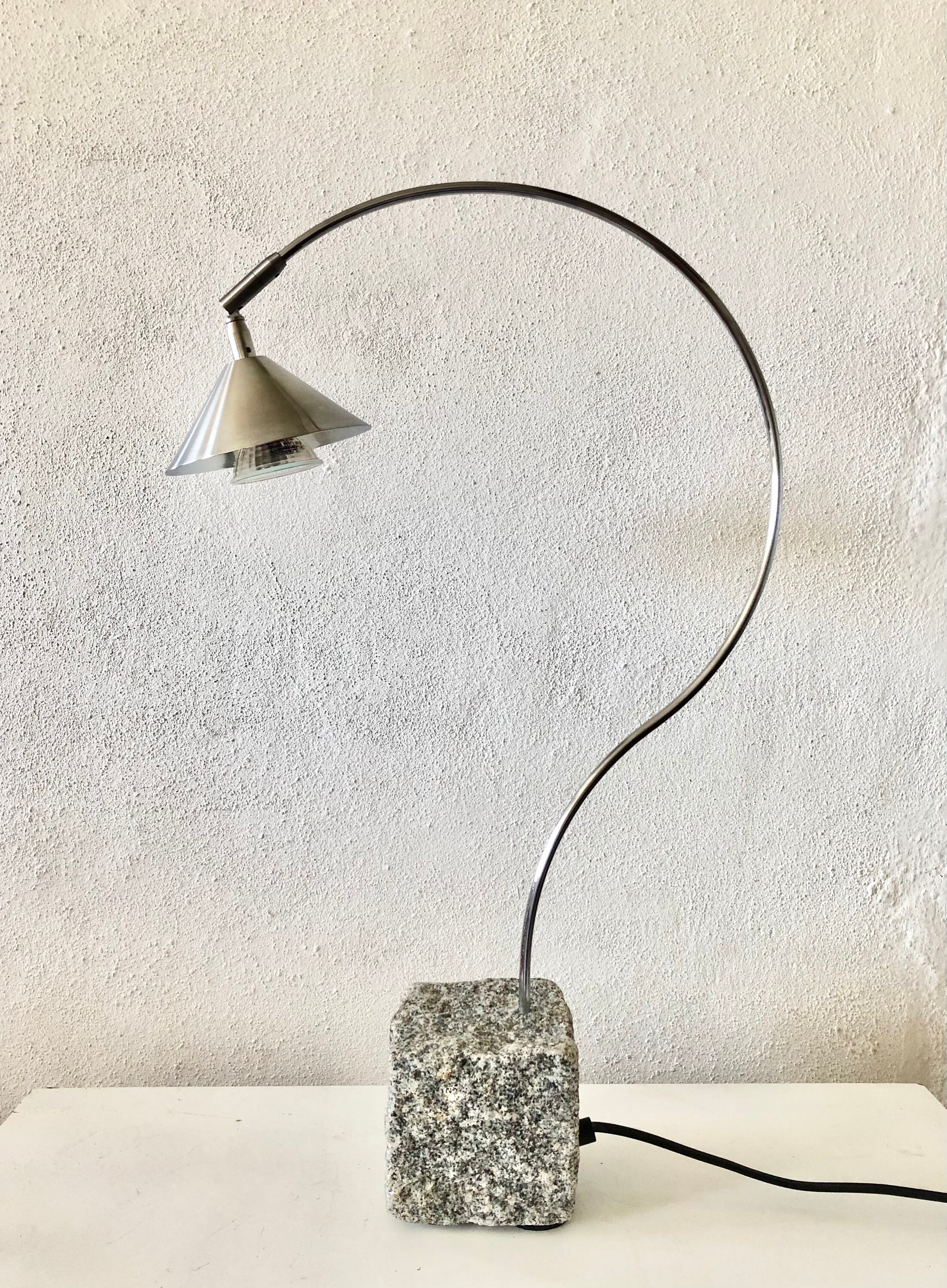 Danish Postmodern Vintage Table Lamp With Organic Neck | Etsy