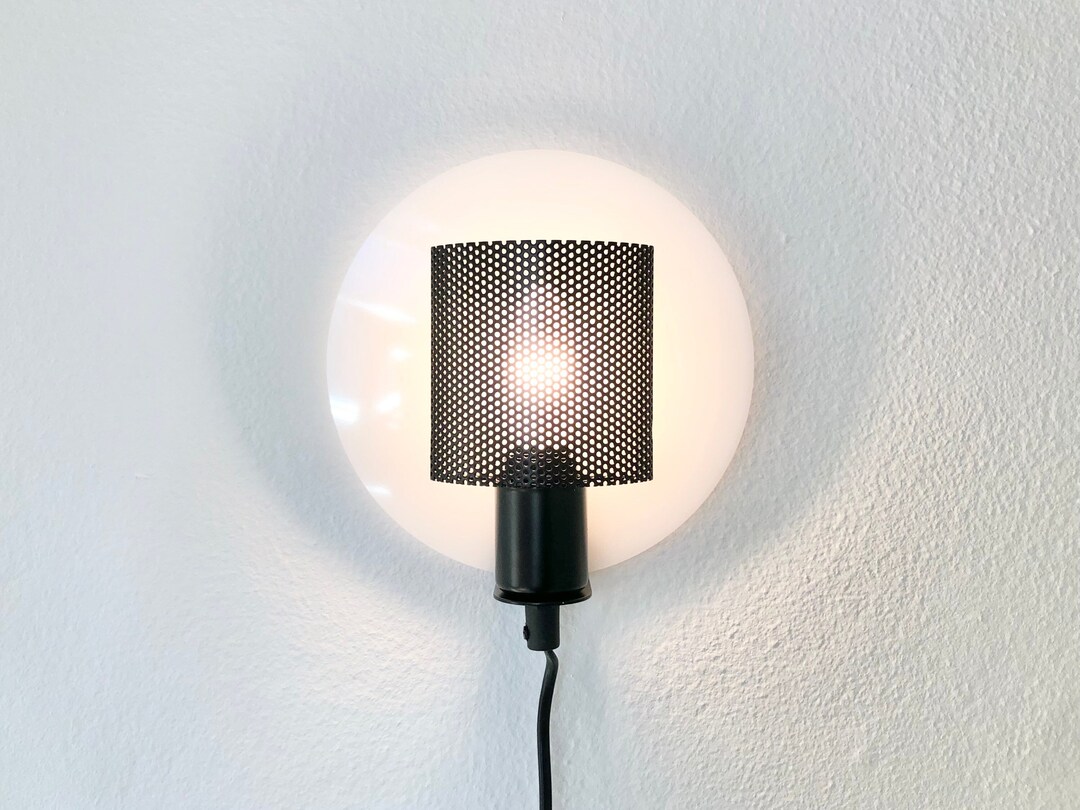 Danish Postmodern Minimalist Vintage “centro” Cool Wall Lamp in White ...