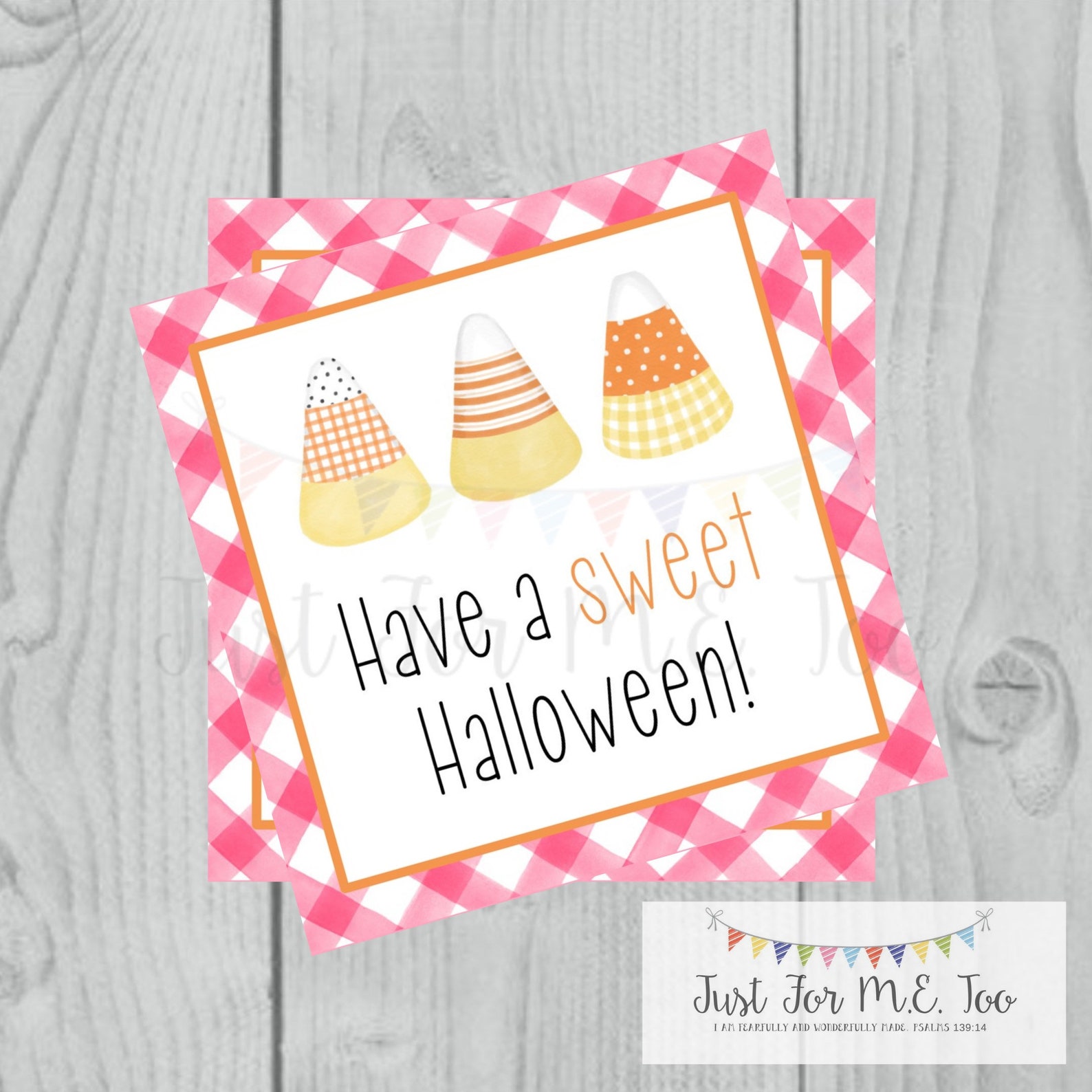 October Printable Tag Bundle Digital Tags Gift Tag Happy | Etsy