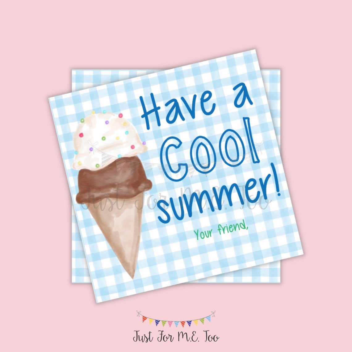 Summer Printable Tags, Have a Cool Summer, Instant Download, Summer ...