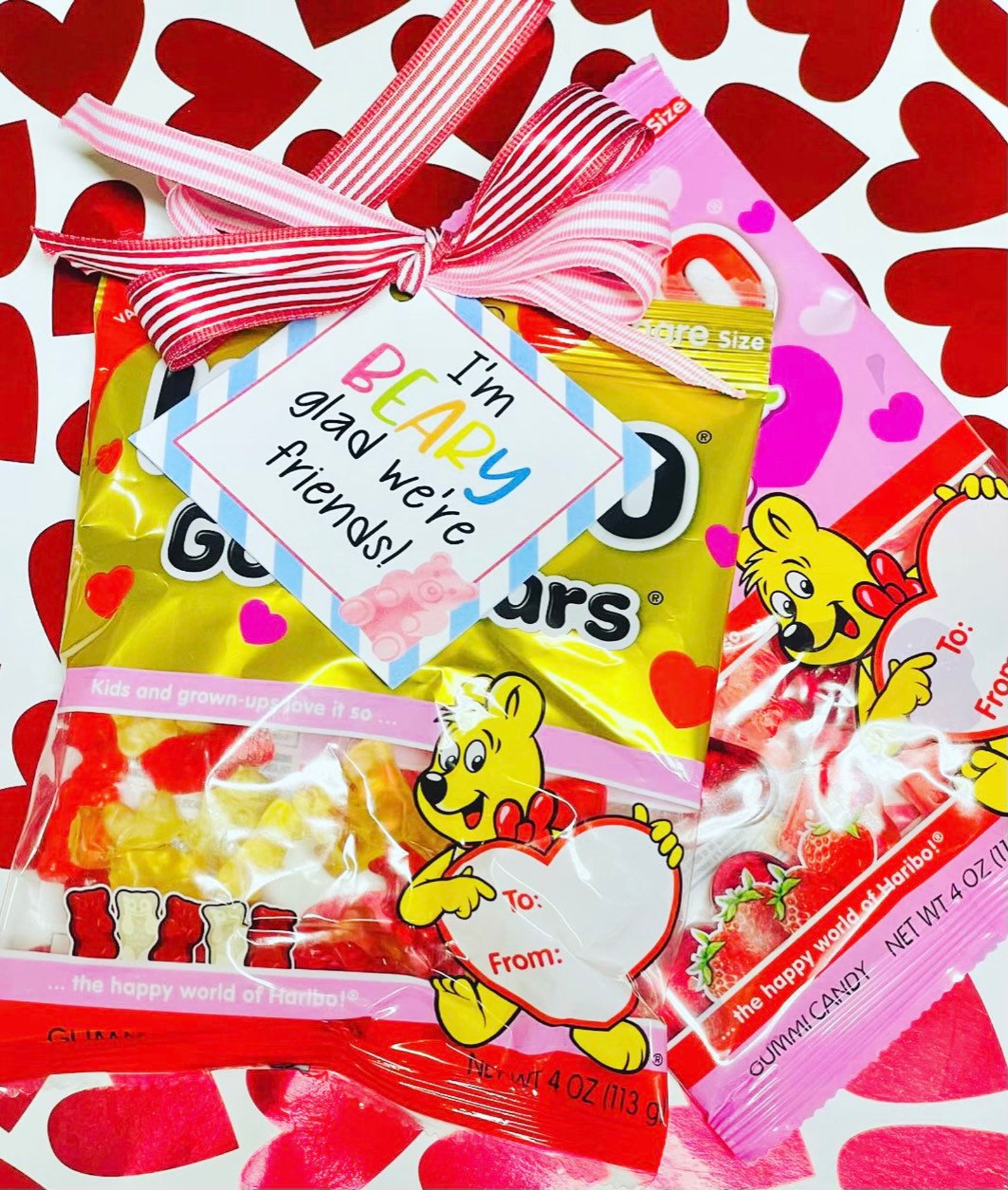 Valentine's Day Printable Cards Instant Download Gummy - Etsy