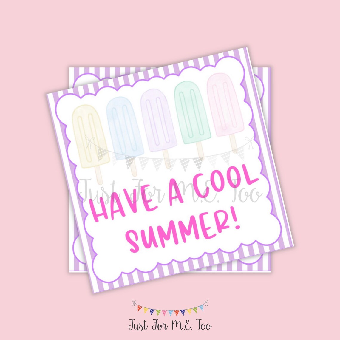Summer Printable Tags Have a Cool Summer Instant Download - Etsy