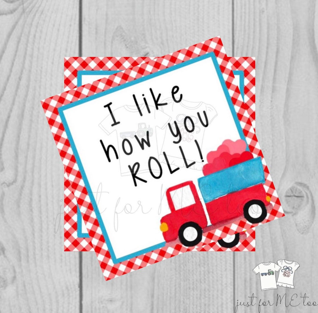 Valentine Printable Tags, Instant Download, Valentine's Day Tags ...