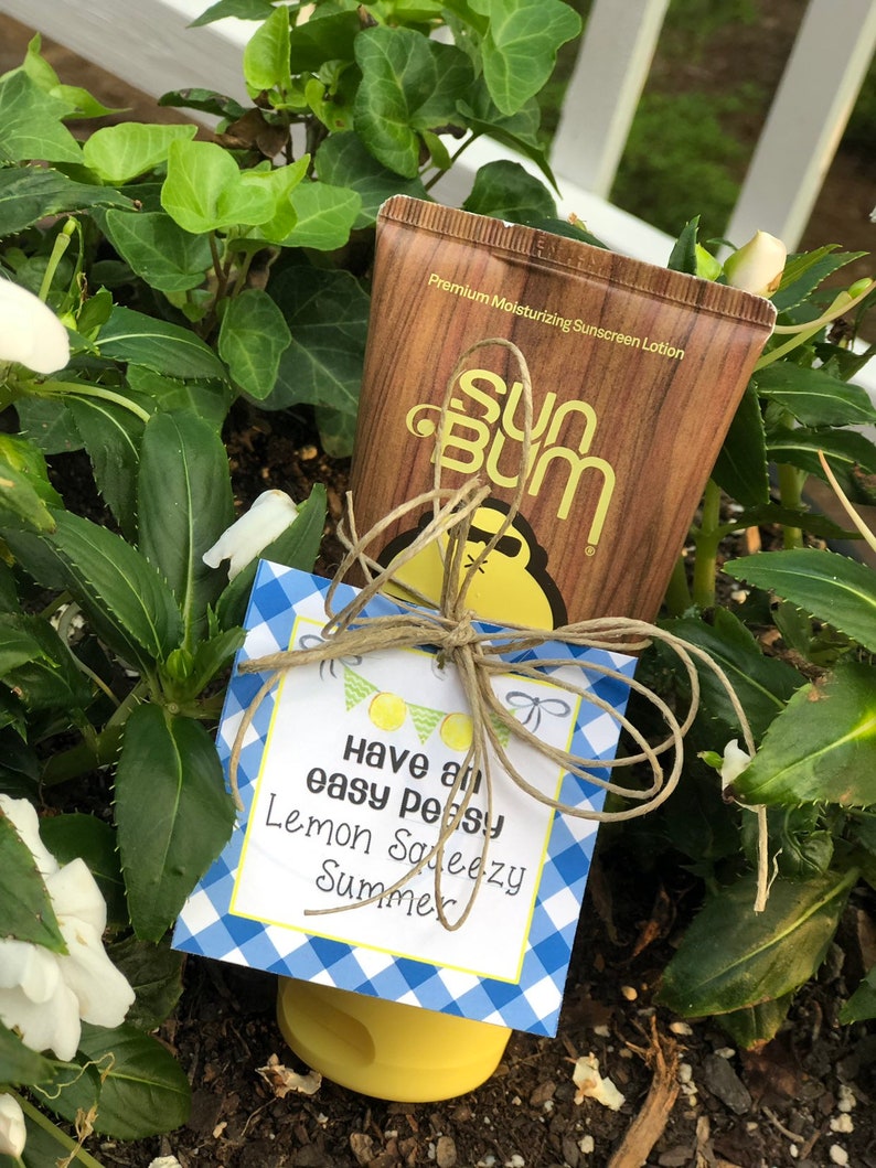 Instant Download Printable Summer Tag, Lemon Tag, Easy Peasy Summer Tag ...