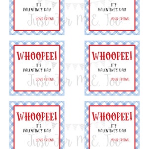 Valentine Printable Tags, Instant Download, Valentine's Day Tags, Heart ...