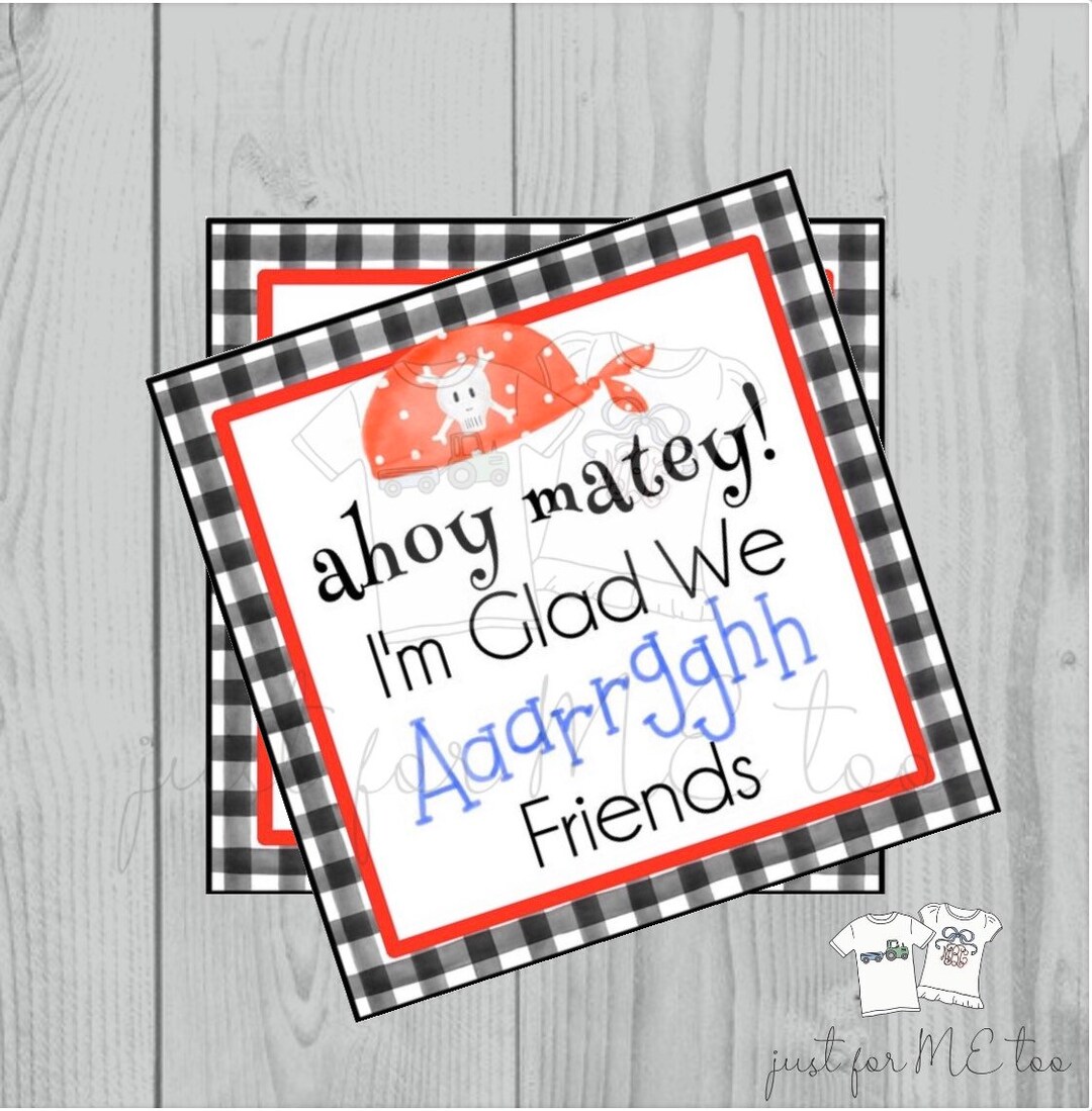 Valentine Printable Tags, Instant Download, Valentine's Day Tags ...