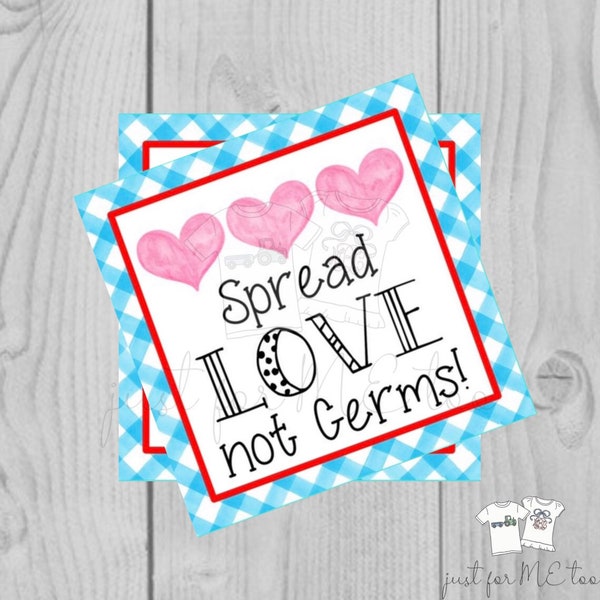 Spread Love Not Germs - Etsy