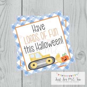 October Printable Tag Bundle, Digital Tags, Gift Tag, Happy Fall Tag ...