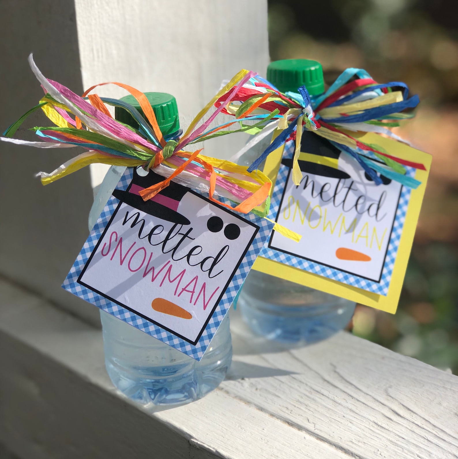 Snowman Printable Tags Instant Download Winter Tags Square - Etsy