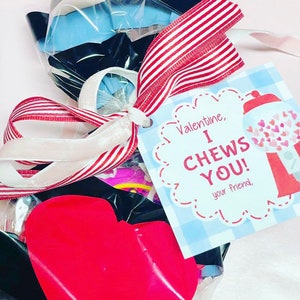 Valentine Printable Tags, Instant Download, Valentine's Day Tags ...