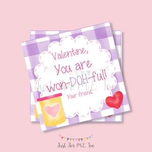 Printable Valentine Tags, Cards for Kids, Valentine's Day Printable ...