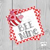 Valentine Printable Tags, Instant Download, Valentine's Day Tags ...