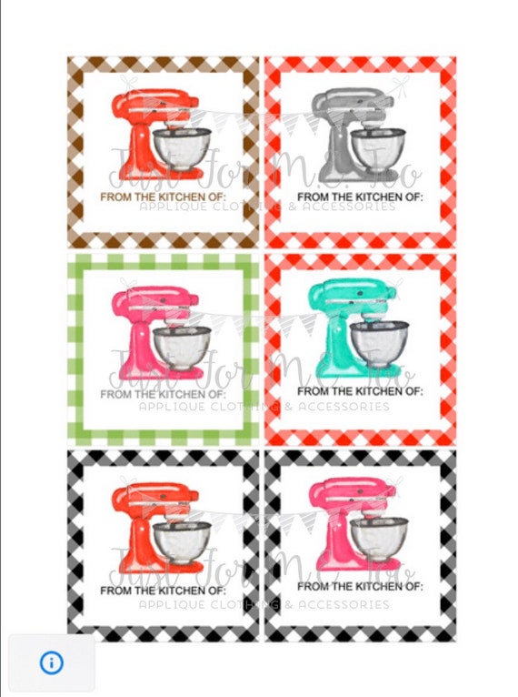 Kitchen Printable Tags From the Kitchen Instant Download | Etsy