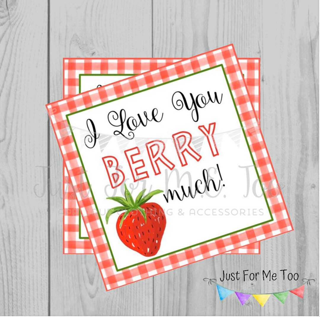 Valentine Printable Tags, Instant Download, Valentine's Day Tags ...
